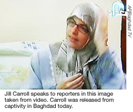 CPJ welcomes release of Jill Carroll - Committee to Protect Journalists