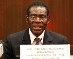 With abysmal press freedom record, Obiang takes AU chair - Committee to ...