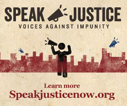 Speak Justice campaign fights impunity in press murders - Committee to ...