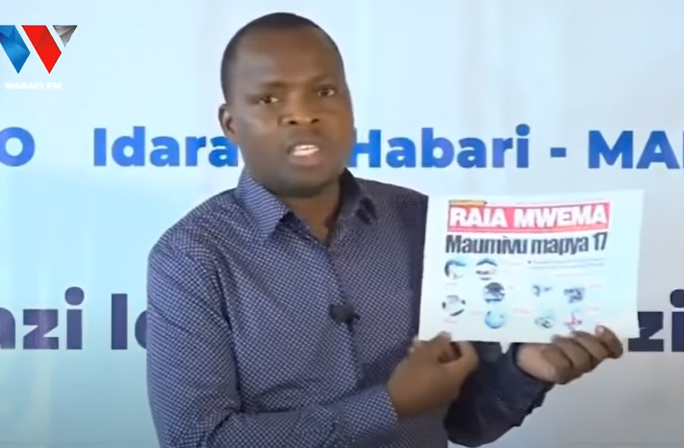 Tanzanian authorities suspend Raia Mwema newspaper for 1 month ...