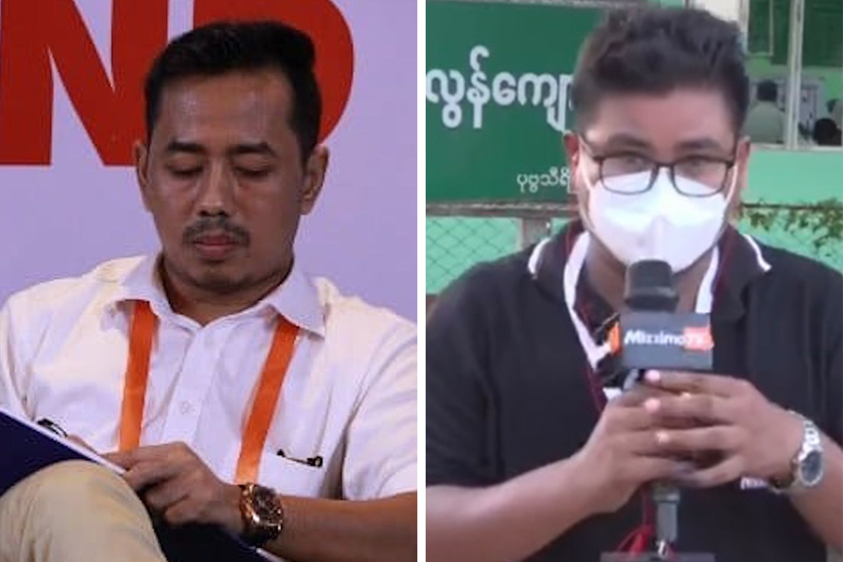 Myanmar sentences journalists Hanthar Nyein and Than Htike Aung to 2 ...