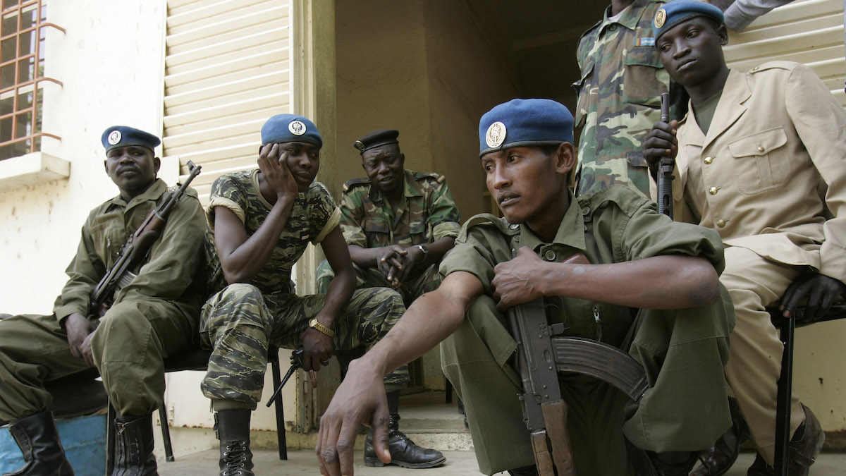 Chadian military police detain journalists Janvier Mouatangar and Anner ...