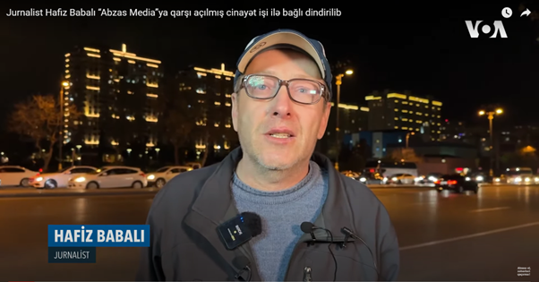 Azerbaijani journalist Hafiz Babali latest arrest in Abzas Media ...