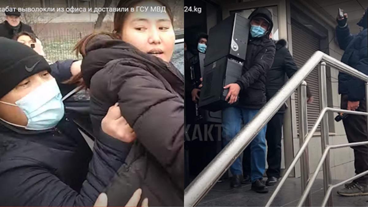 Kyrgyzstan authorities raid news outlets 24.kg and Temirov Live, arrest journalists - Committee ...