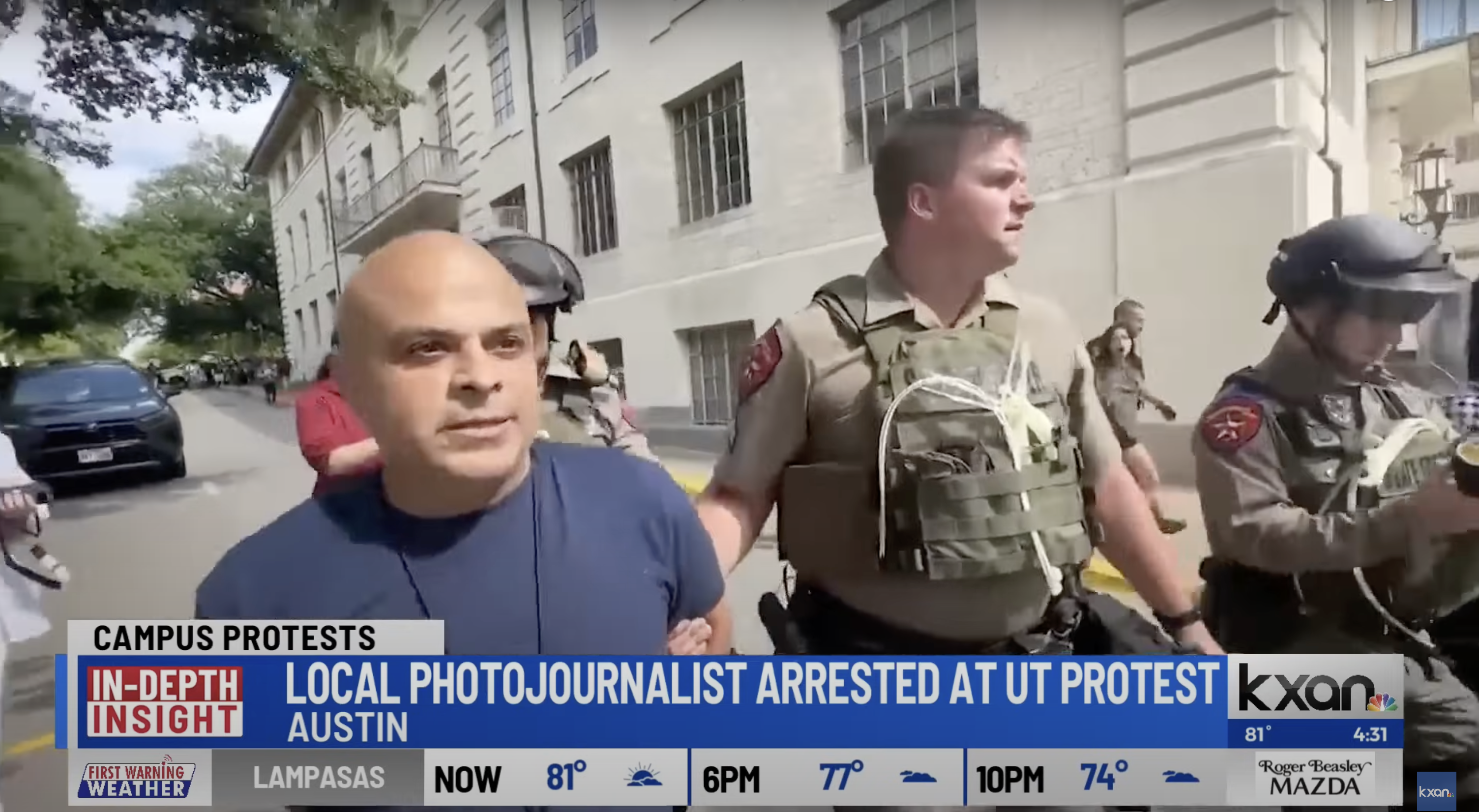FOX 7 Austin photojournalist faces misdemeanor charges after felony ...