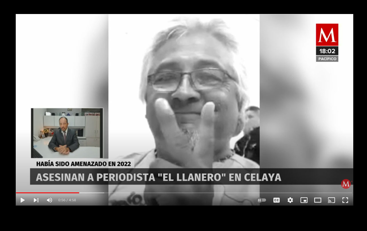 Asesinan al periodista mexicano Alejandro Martínez Noguez mientras se ...